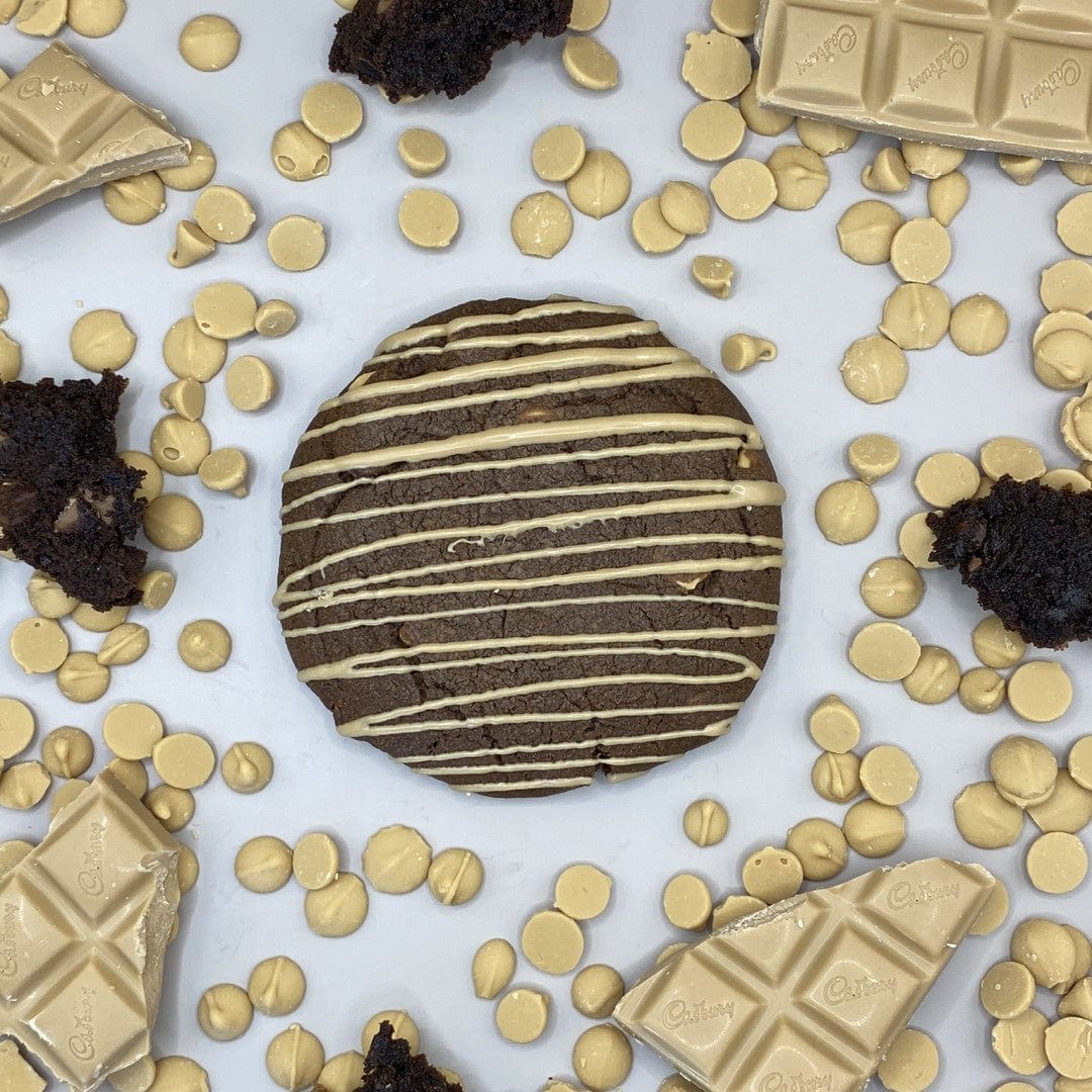 Caramel Brownie Cookies | Funky Monkey Cookies
